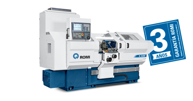 Línea ROMI C - Máquinas Herramienta - Tornos CNC