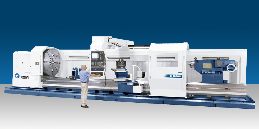 Línea ROMI C Pesada - Tornos CNC de Gran Capacidad